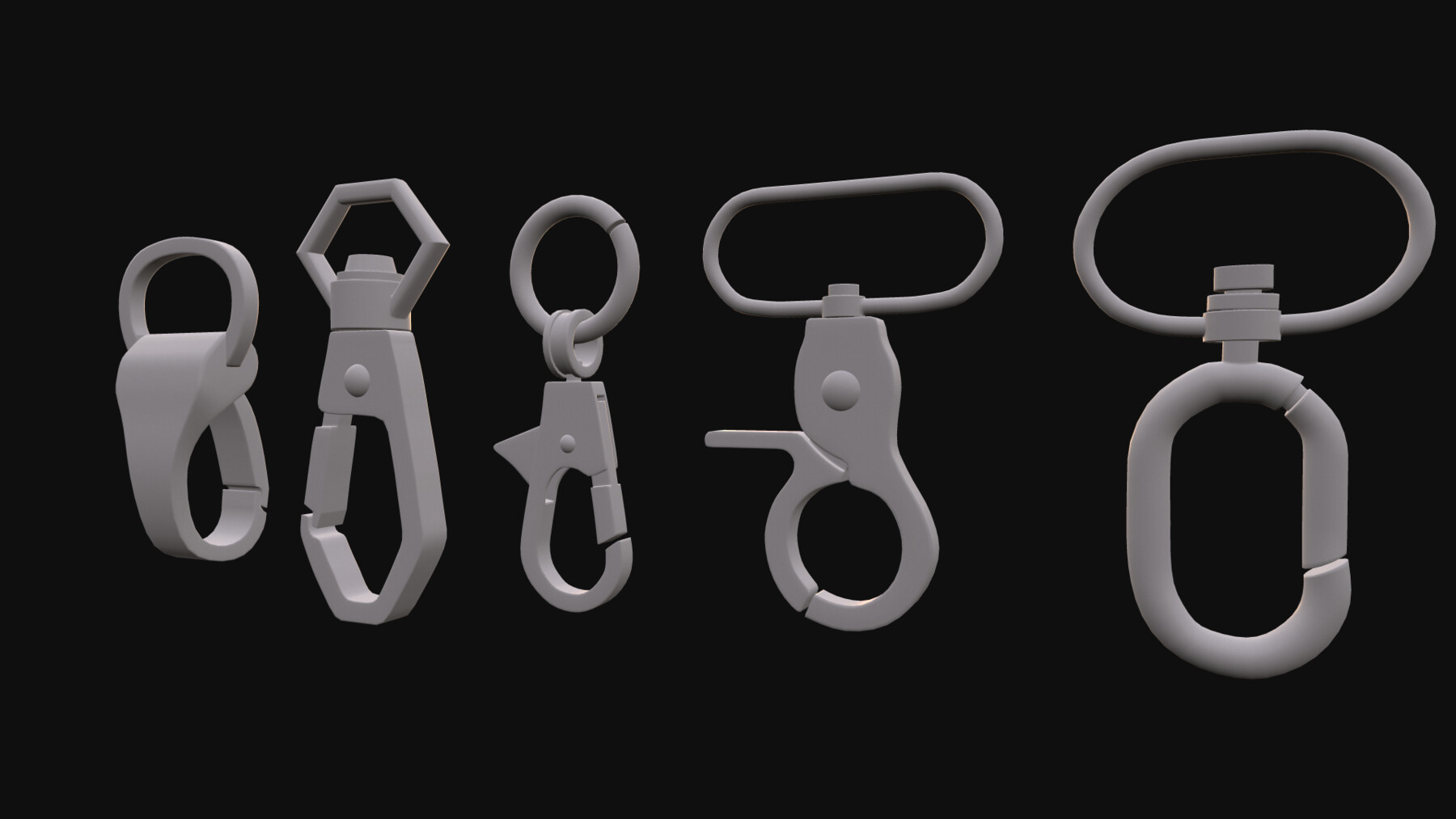 ArtStation - Pack of Buckles 2 / Zbrush IMM | Brushes