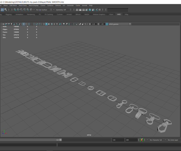 ArtStation - Pack of Buckles 2 / Zbrush IMM | Brushes