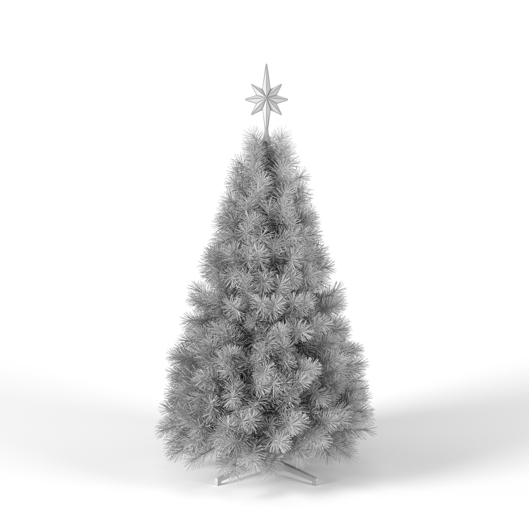 ArtStation - Tree-Christmas Tree with Animated Lights - Set 2 | Resources