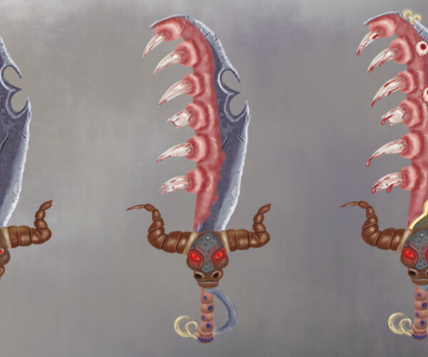 ArtStation - 2d Fantastic Sword 4K Hand Painted | Game Assets