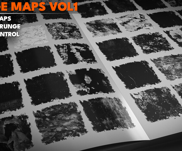 ArtStation - [RESOURCE PACK] Grunge Maps Vol1 | Resources