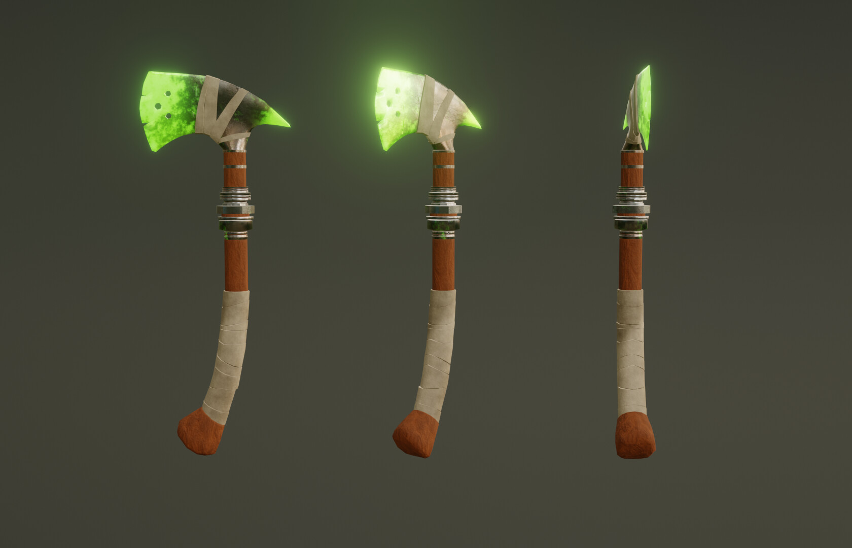 ArtStation - 8 elemental axes collection | Game Assets