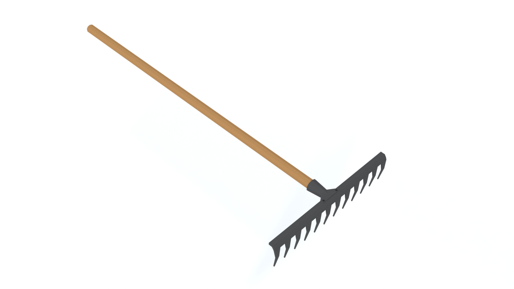 ArtStation - Low Poly Cartoon Rake | Game Assets