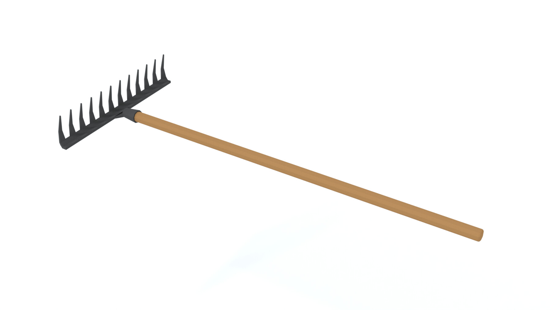 ArtStation - Low Poly Cartoon Rake | Game Assets