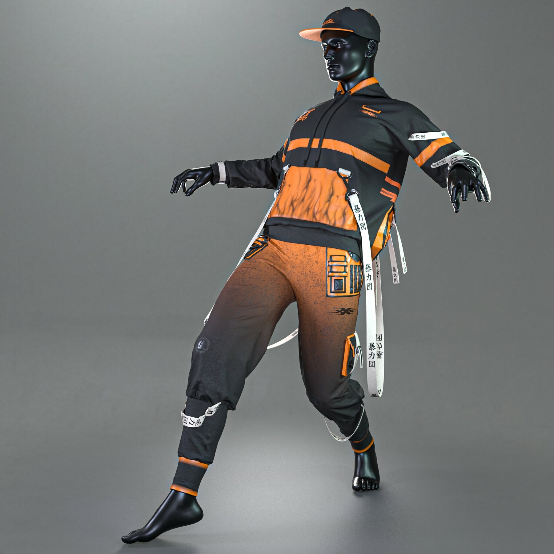 ArtStation - Hip-Hop No.2 : Substance Painter (.SPP) | Game Assets
