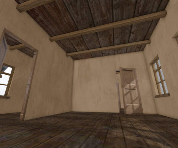 ArtStation - old house | Game Assets