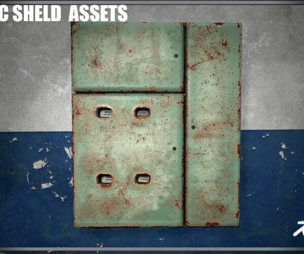 ArtStation - electrical shield assets | Game Assets