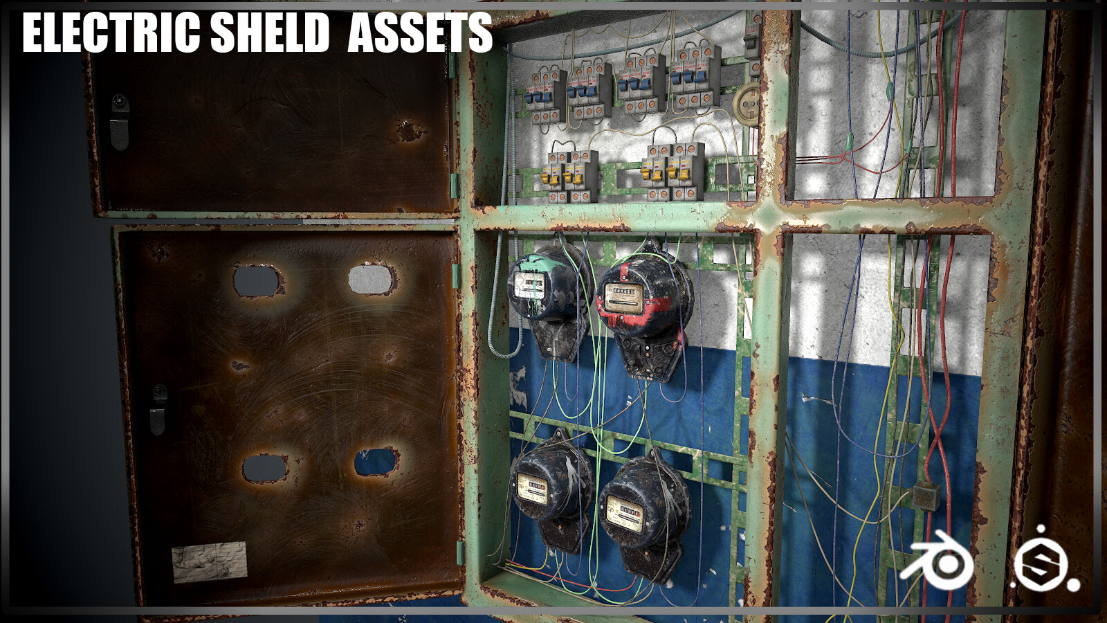 ArtStation - electrical shield assets | Game Assets