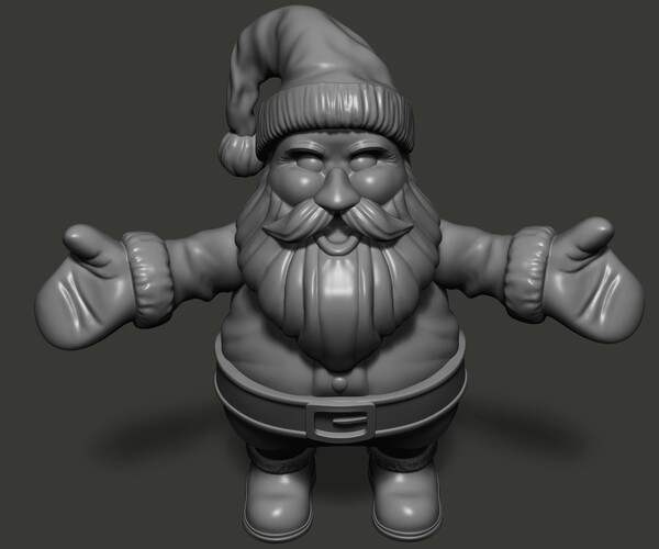 ArtStation - Santa 3D model | Resources