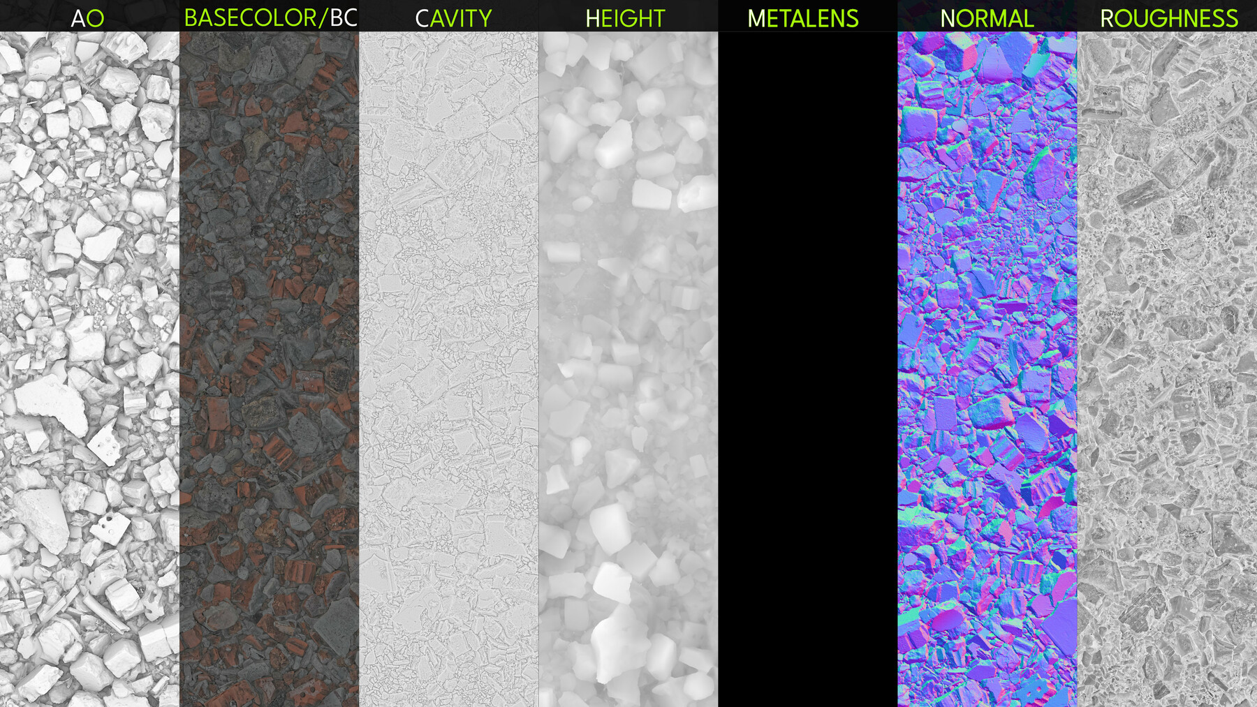 ArtStation - Brick|Garbage 01 | Game Assets