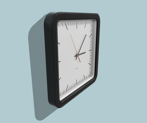 ArtStation - Wall Clock | Game Assets