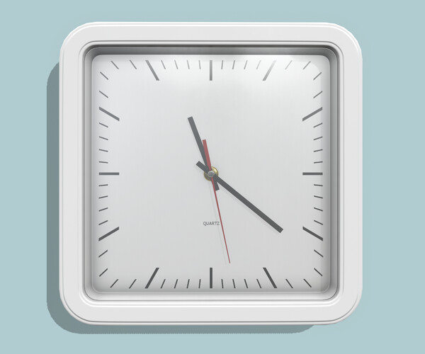 ArtStation - Wall Clock | Game Assets