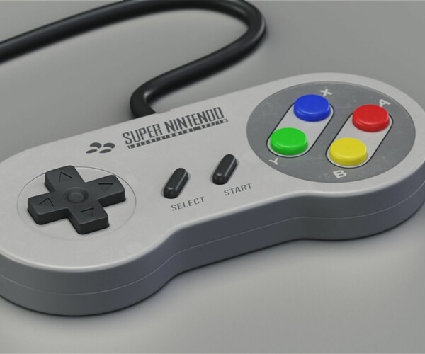 ArtStation - Super Nintendo Entertainment System | Game Assets
