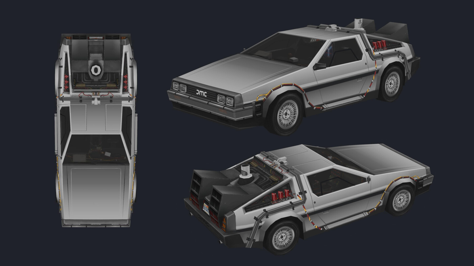 ArtStation - BTTF characters | Game Assets