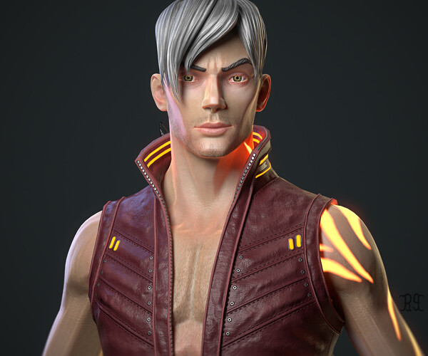 ArtStation - Z Blade . Game Stylize Character with weapons | Game Assets