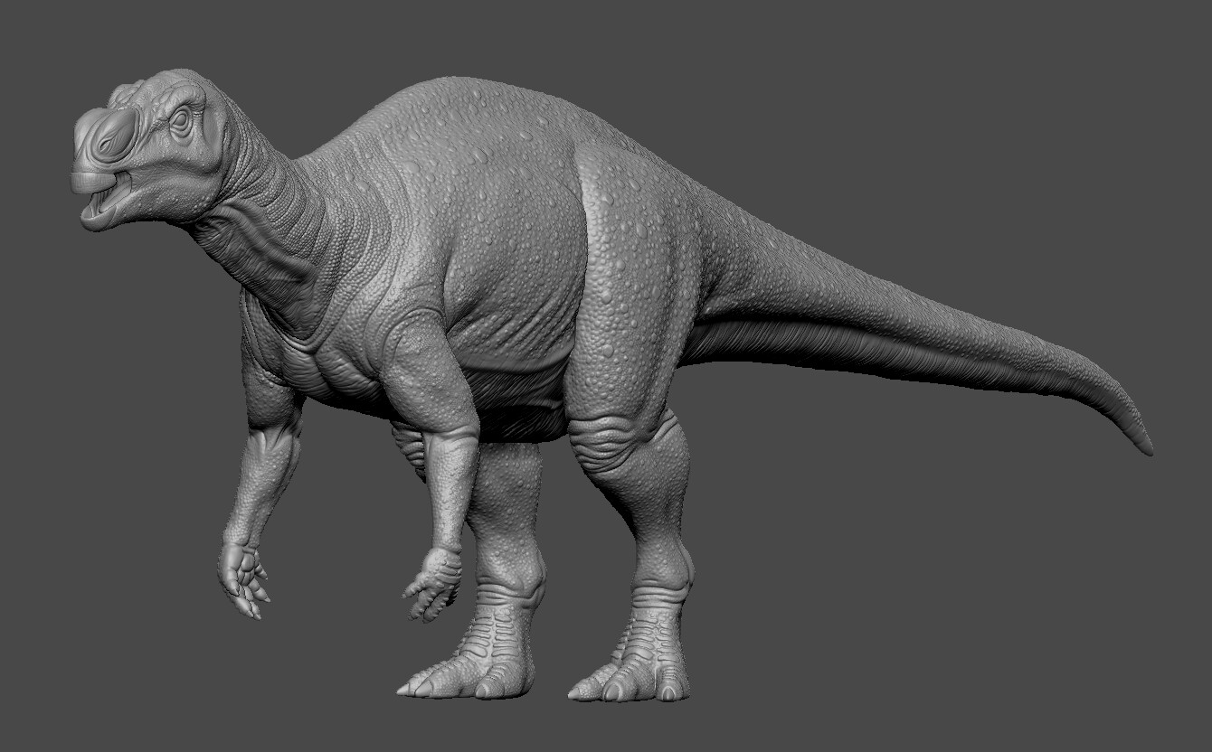 ArtStation - Muttaburrasaurus Dinosaur | Resources