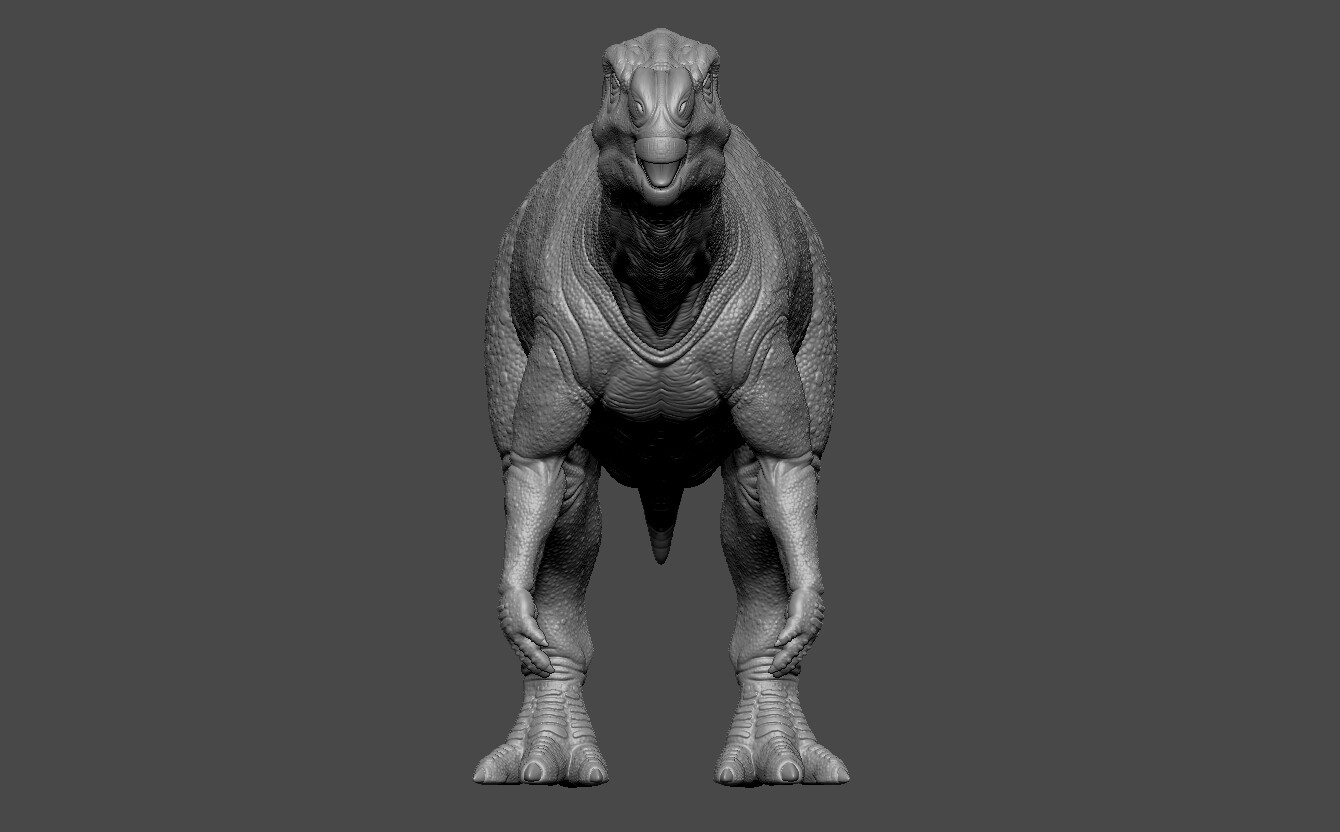 ArtStation - Muttaburrasaurus Dinosaur | Resources