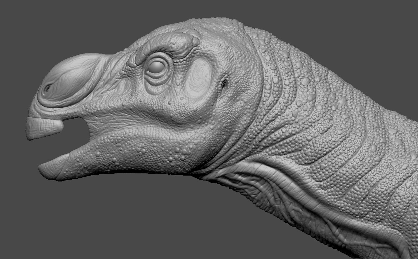 ArtStation - Muttaburrasaurus Dinosaur | Resources