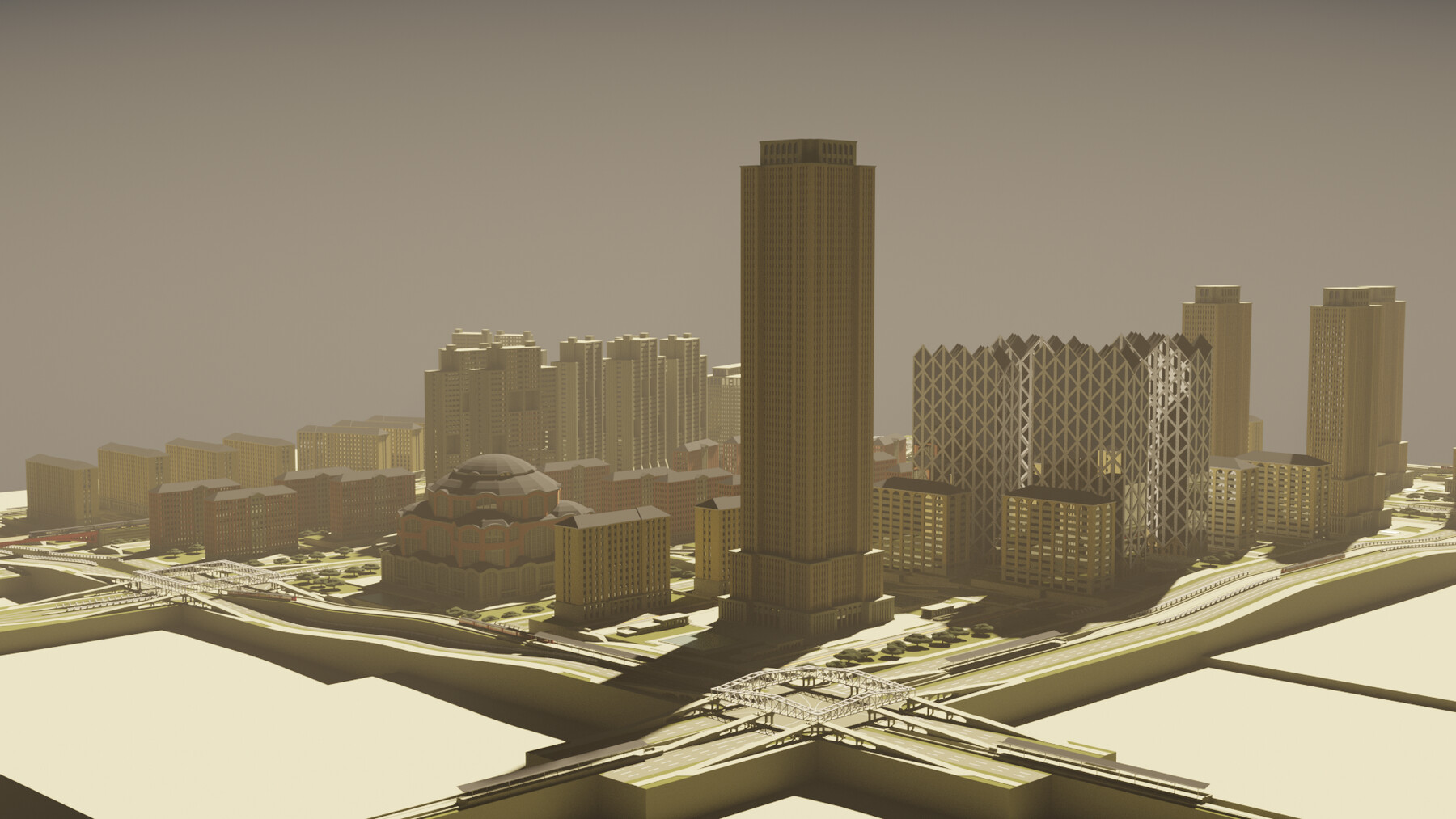 ArtStation - Building Blocks for Modern City Scenes – Kit 03 | Game Assets