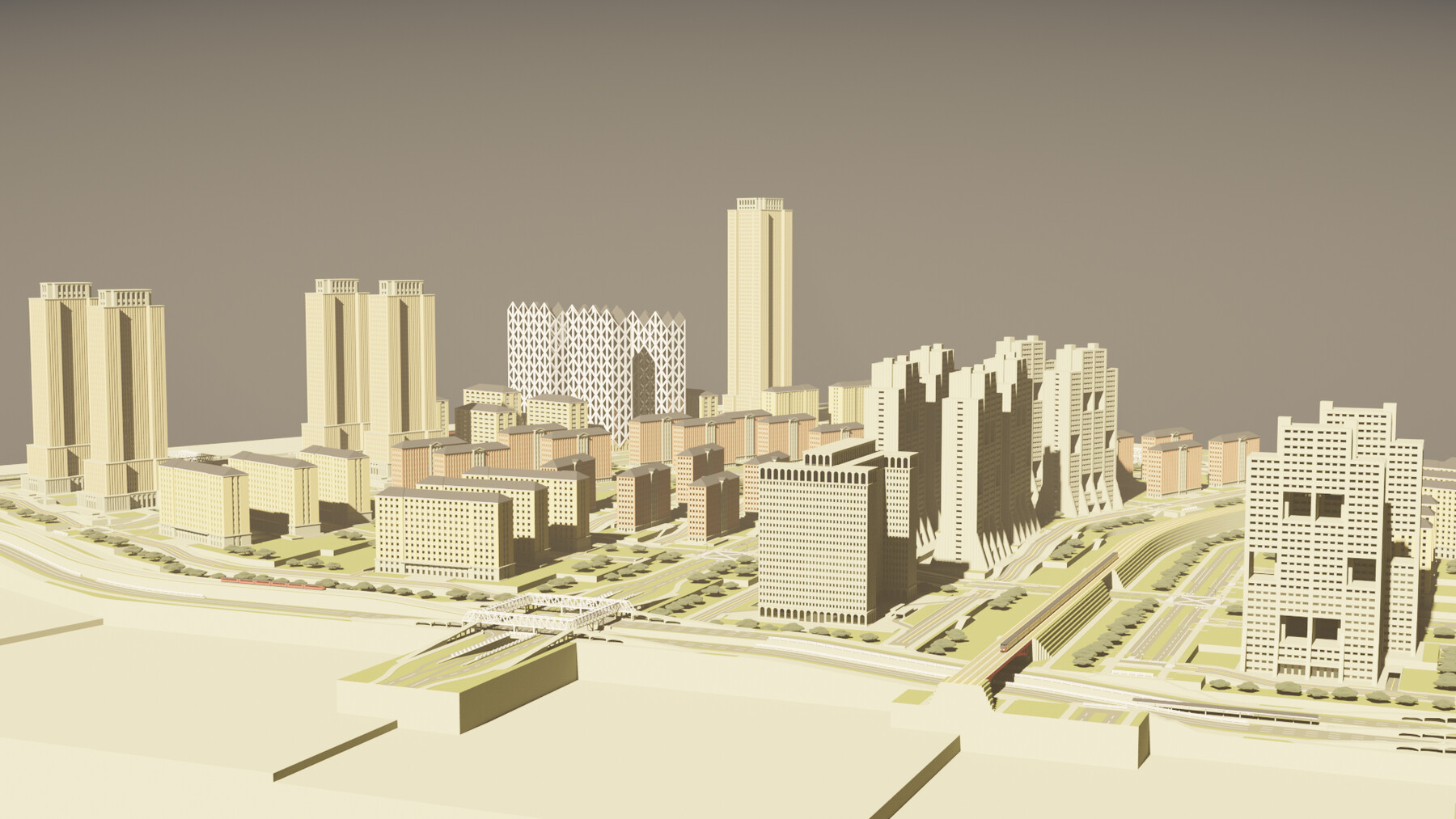 ArtStation - Building Blocks for Modern City Scenes – Kit 03 | Game Assets