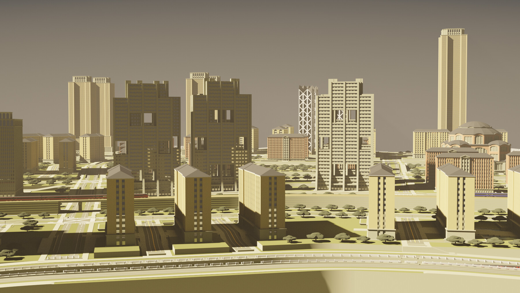 ArtStation - Building Blocks for Modern City Scenes – Kit 03 | Game Assets