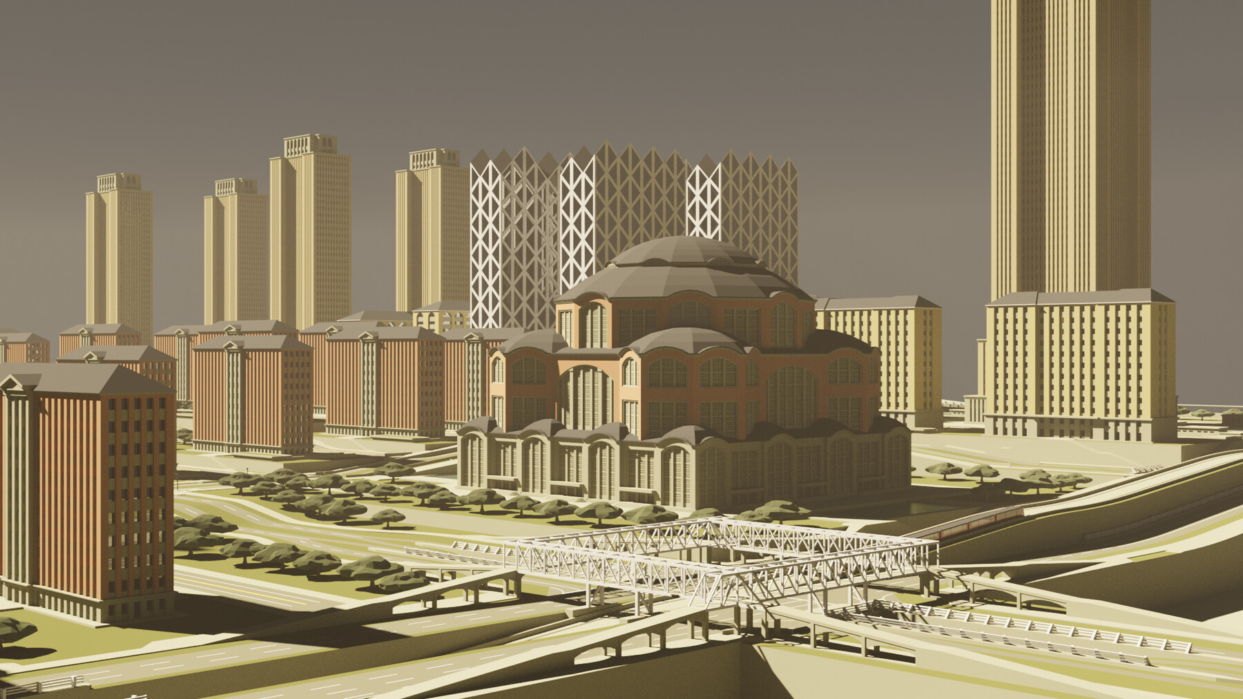 ArtStation - Building Blocks for Modern City Scenes – Kit 03 | Game Assets