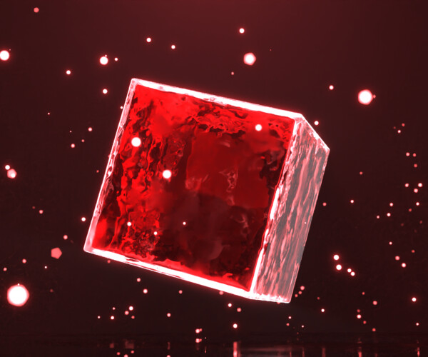 ArtStation - Animated cube 3D model | Resources