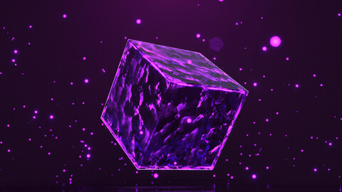 ArtStation - Animated cube 3D model | Resources