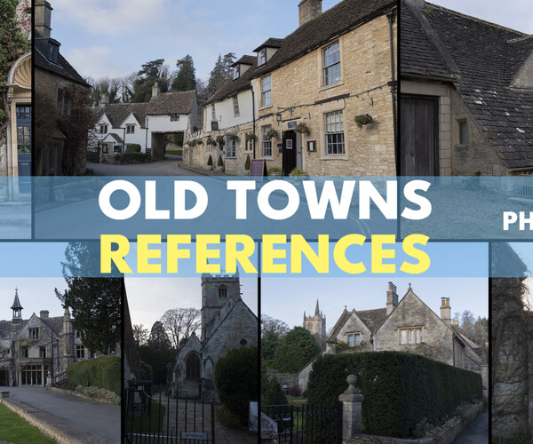 ArtStation - Old Towns Reference Photos | Resources