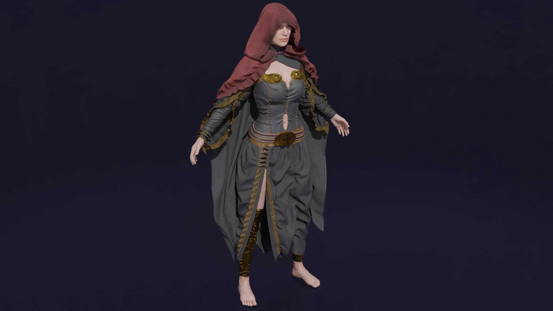 ArtStation - Wizard's Cloak | Game Assets