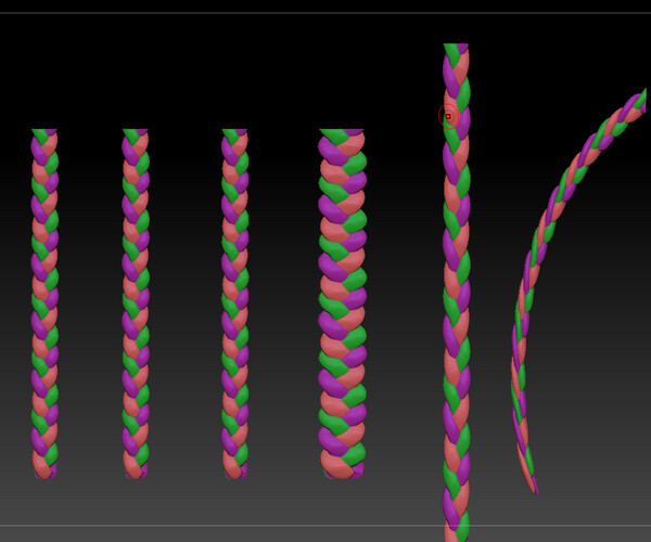 ArtStation - 3d model download, 3d braided braided rope 3d map download ...