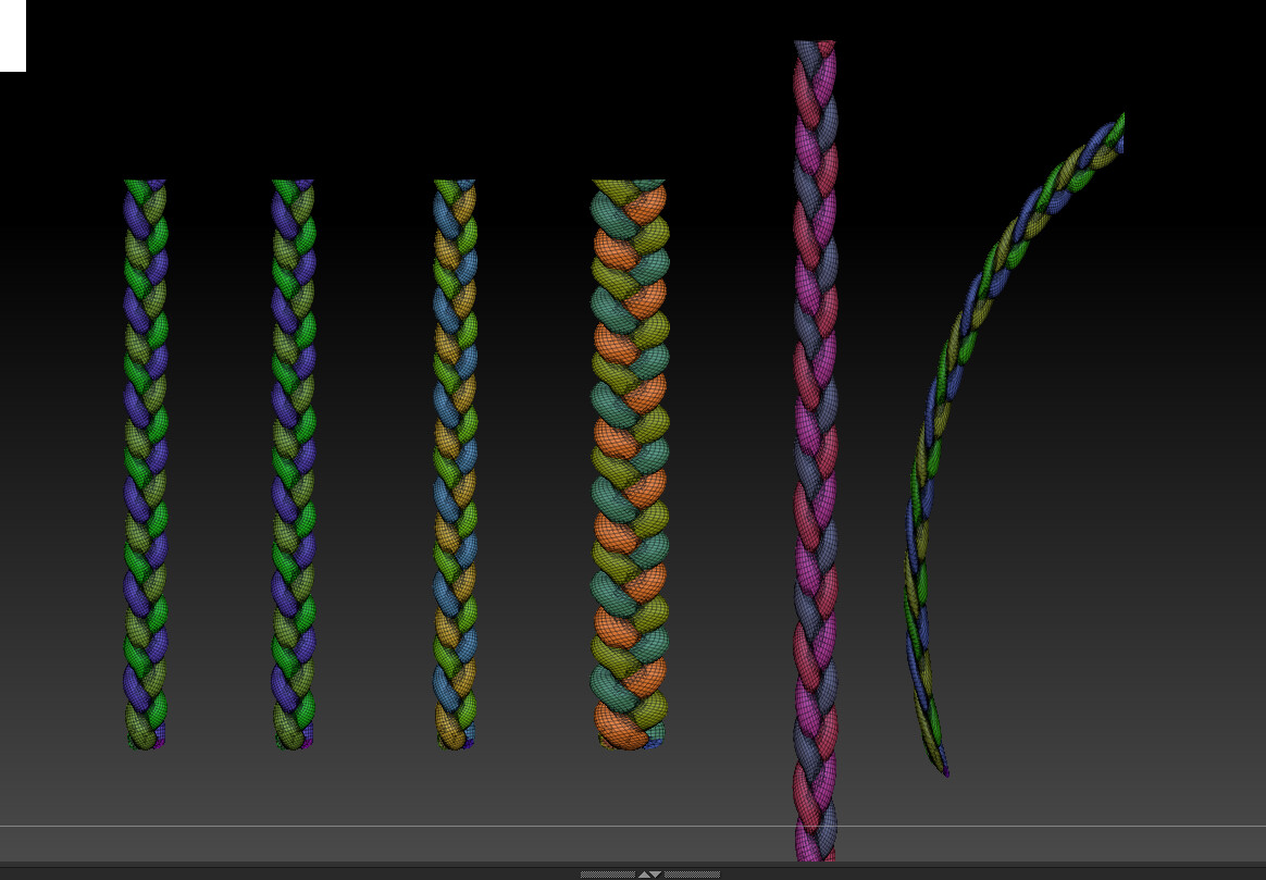 ArtStation - 3d model download, 3d braided braided rope 3d map download ...