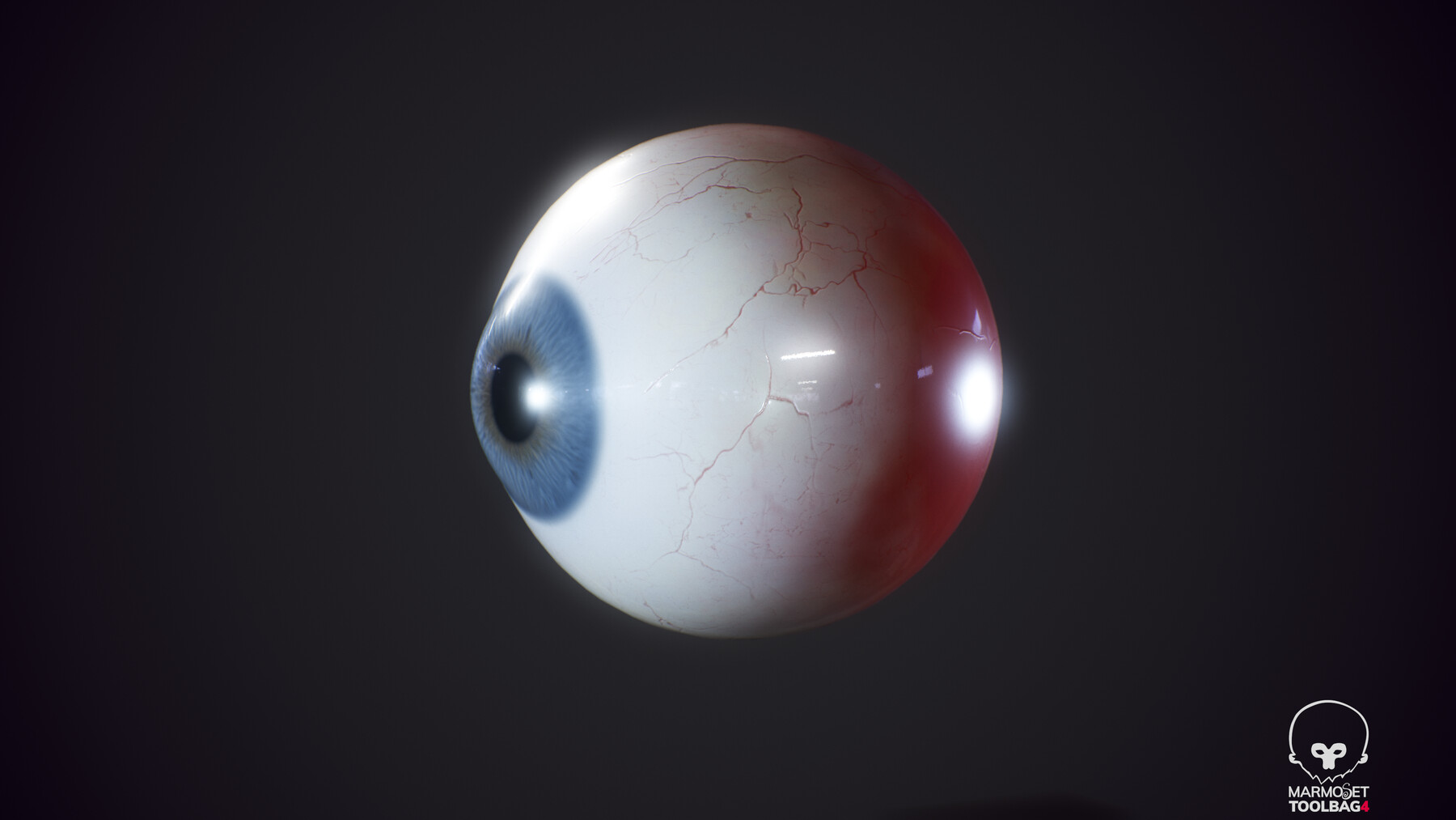 ArtStation - Eyeball Realistic 3dModel | Game Assets