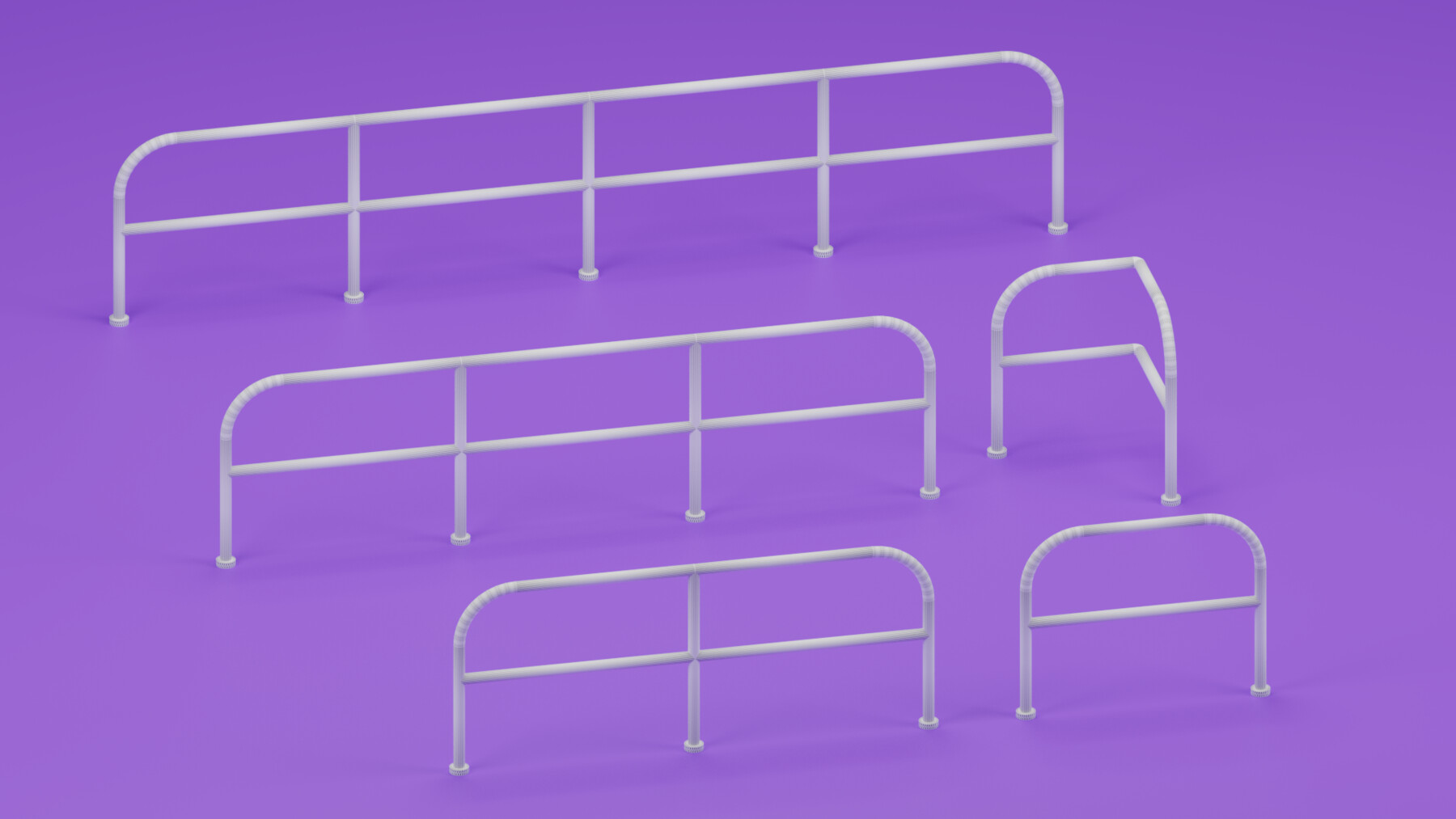 ArtStation - Railing Collection | Resources