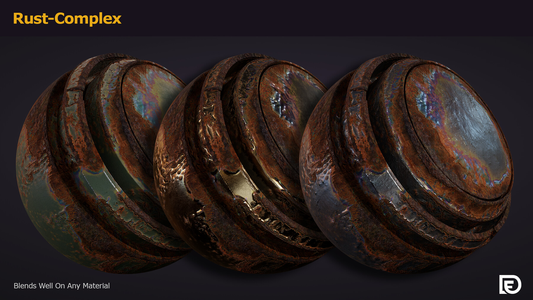 ArtStation - Rust-Complex Smart Material | Resources