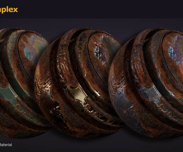 ArtStation - Rust-Complex Smart Material | Resources