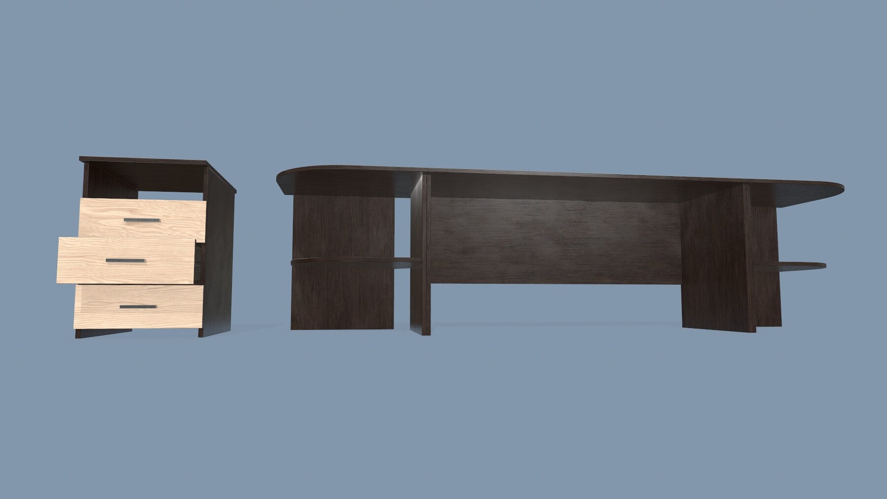 ArtStation - Office Desk | Game Assets