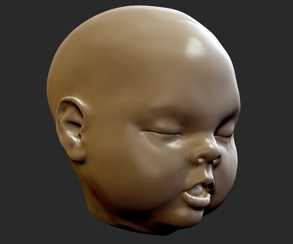ArtStation - baby_head | Resources