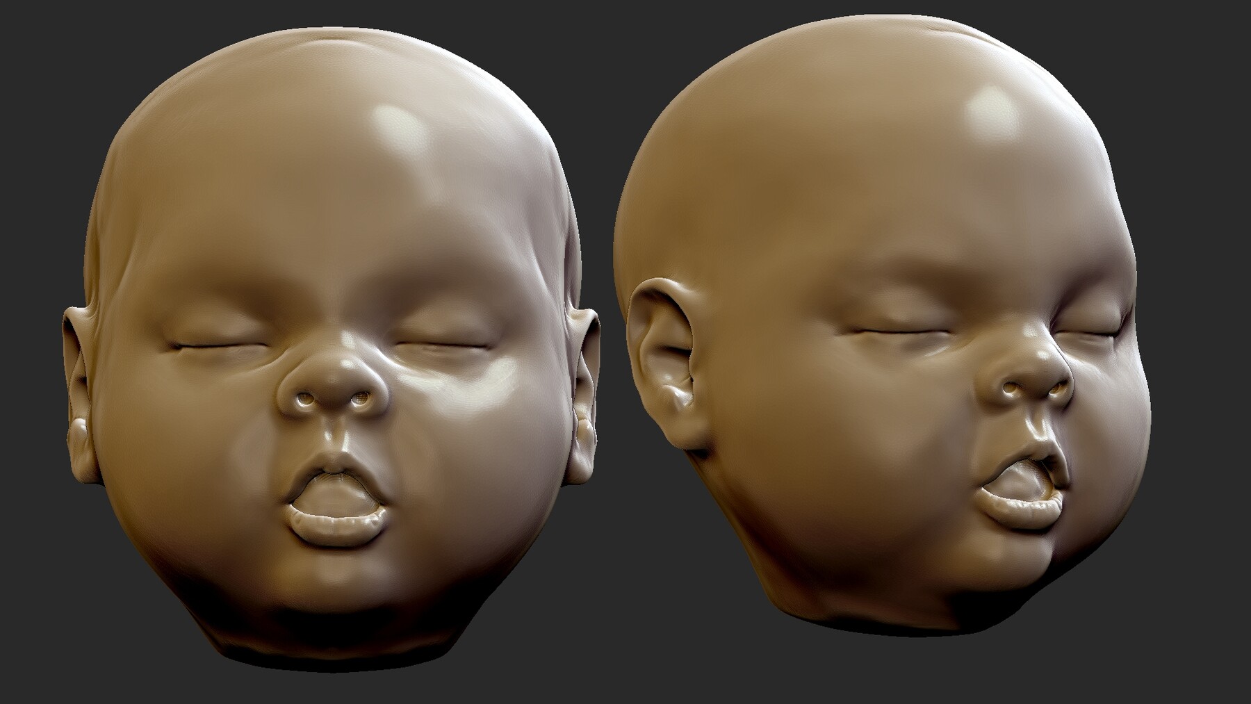 ArtStation - baby_head | Resources