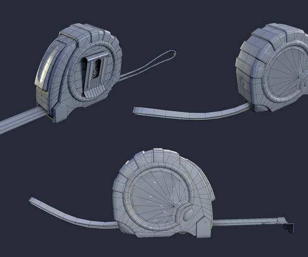 ArtStation - Tape Measure | Game Assets