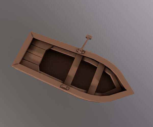 ArtStation - 3D boat | Game Assets