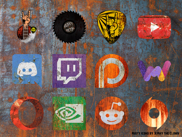 ArtStation - Rusty Icons vol.3 | Resources