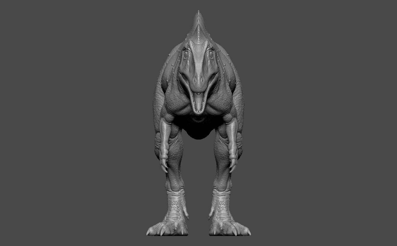 ArtStation - Acrocanthosaurus Dinosaur | Resources