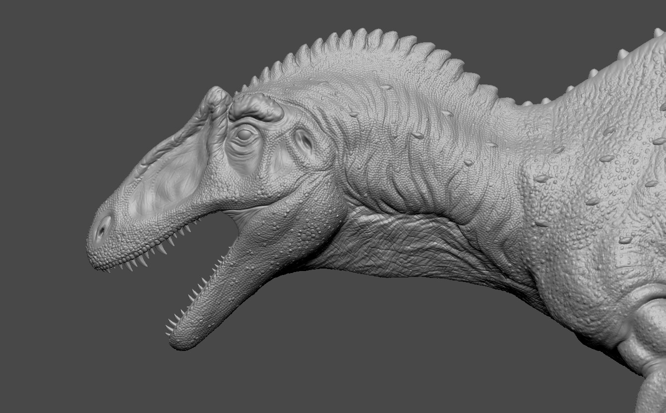 ArtStation - Acrocanthosaurus Dinosaur | Resources