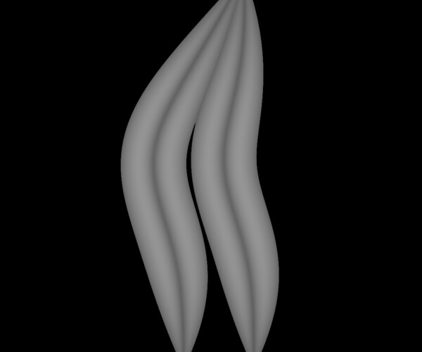 ArtStation - 40+ Stylized Hair Sculpting Brush Textures | Brushes