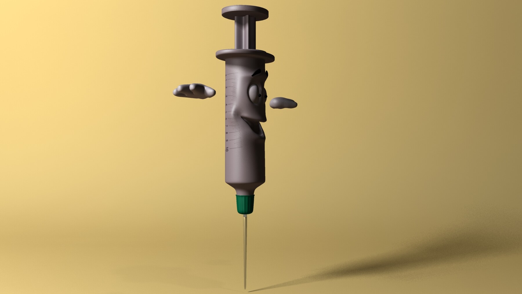 ArtStation - Cartoon Syringe Rigged | Resources