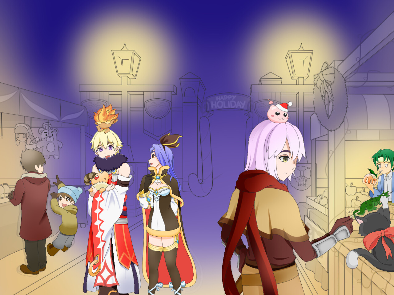 ArtStation - Festive Night - Ragnarok Online | Artworks