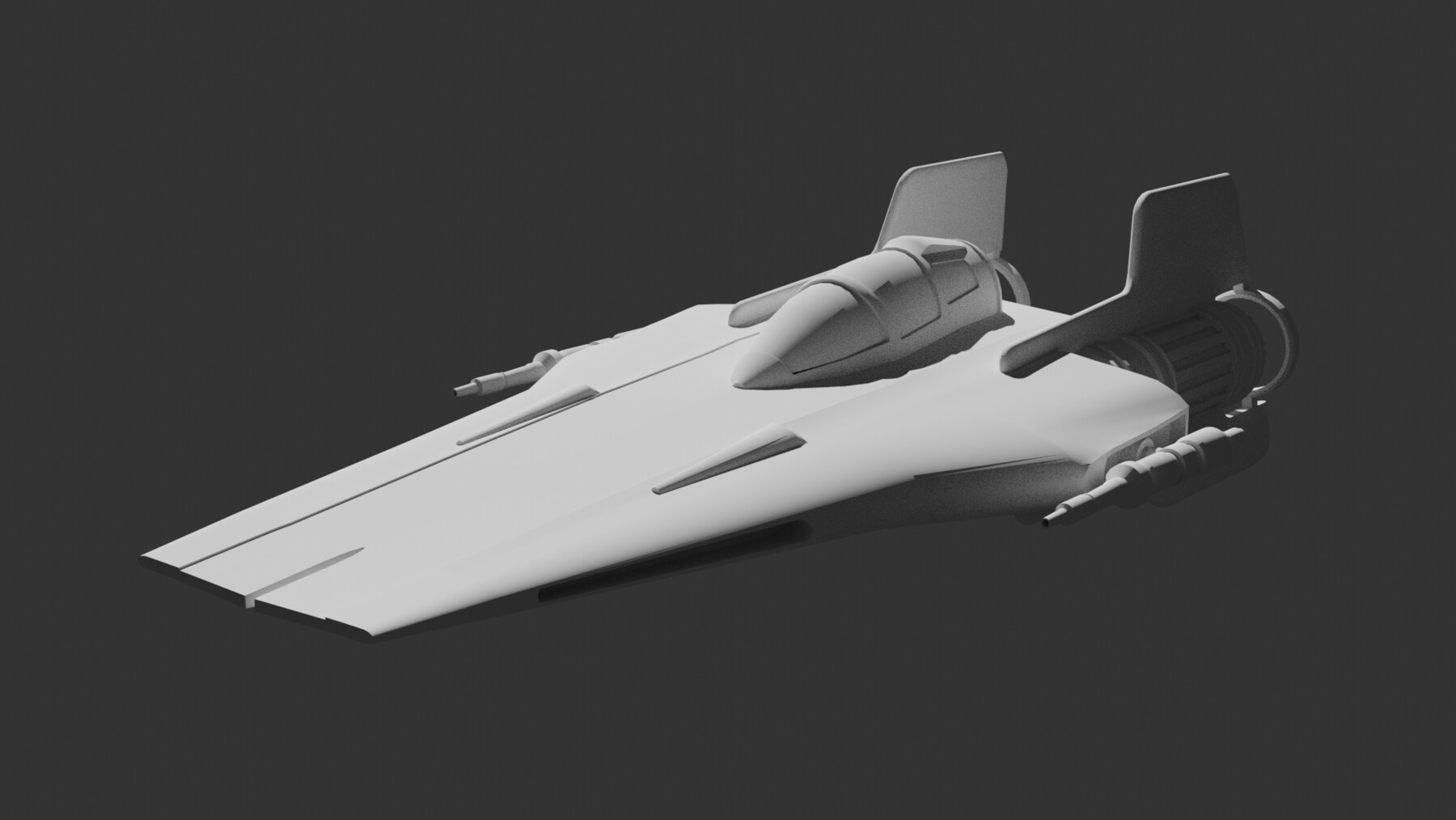 ArtStation - Star Wars A-Wing | Game Assets