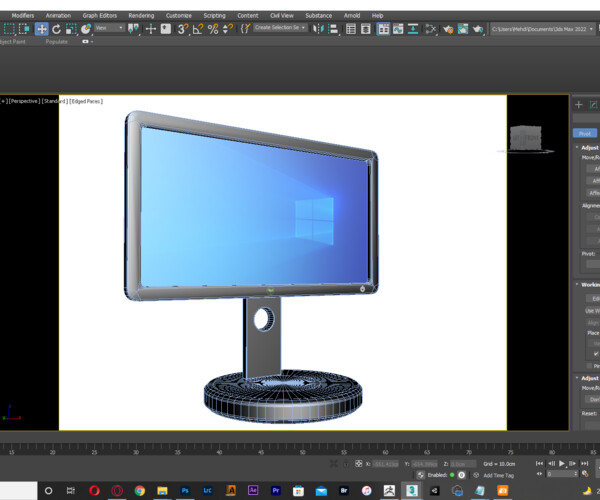 ArtStation - Computer Monitor | Game Assets