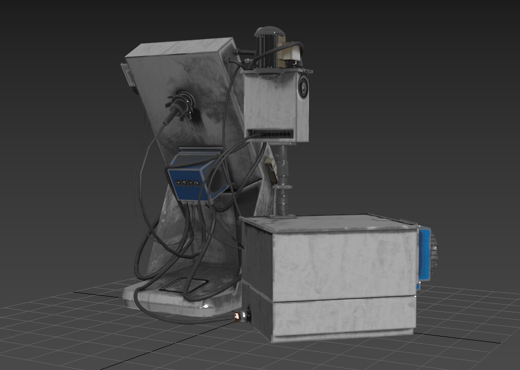 ArtStation - SciFi İndustrial Computer | Game Assets